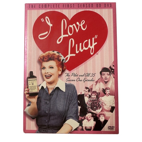 Paramount | Media | I Love Lucy Dvd Set The Complete First Season 7 Disc Set | Poshmark